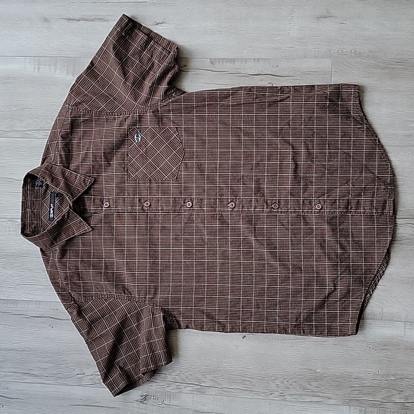 split | Shirts | Y2k Split Ss Button Down Shirt | Poshmark